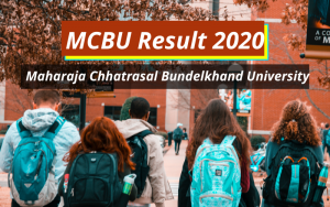 MCBU Result 2023 {Out Link}; 1st 2nd 3rd year Semester Bundelkhand ...