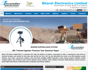 BEL Trainee Engineer Previous Year Question Paper Download PDF