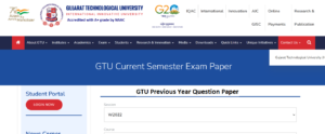 GTU Previous Year Question Paper Download PDF