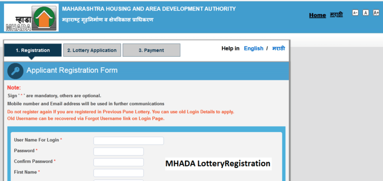 MHADA Lottery 2024 Registration & Online Apply Link, Date, Form, Fee