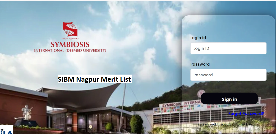 SIBM Nagpur Merit List 2024 (Link Out) Download sibmnagpur.edu.in