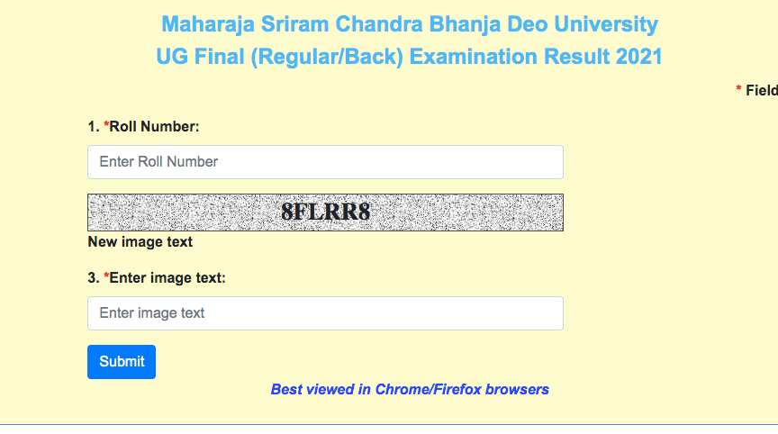 North Orissa University Result 2023 ; Semester 1st 2nd 3rd 4th 5th 6th ...
