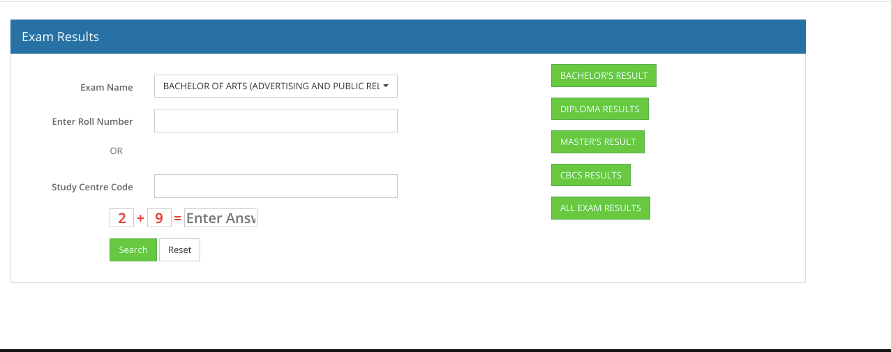 MCU Result 2023 | Makhanlal Chaturvedi University DCA PGDCA BCA B.Sc ...