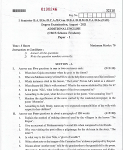 BCU Question Papers | Online BA BSc BCom Previous Year Question ...