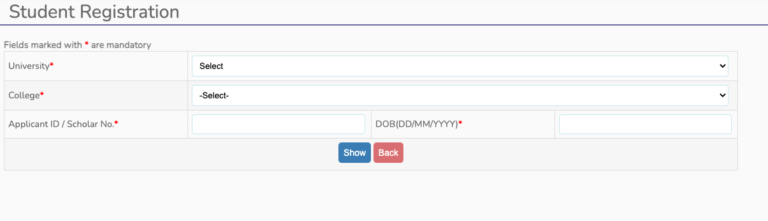 DAVV SIS Registration 2024 Login {Link Available} davv.mponline.gov.in