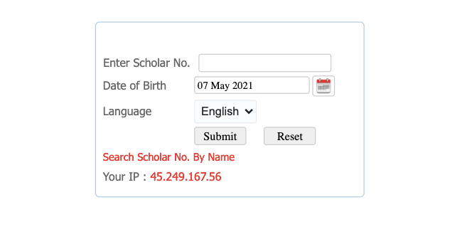 VMOU Student One View 2022 : Kota Open Result {update}
