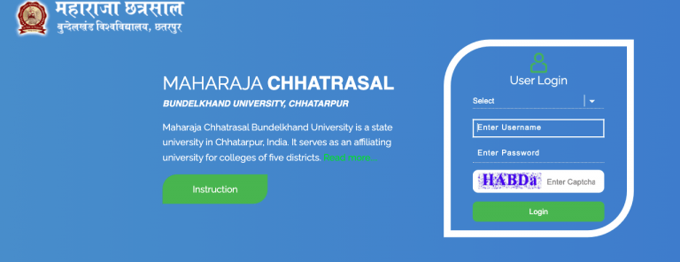 MCBU SIS Registration 2024 mcbu.mponline.gov.in Login, Correction