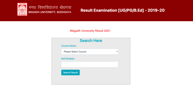 Magadh University Result 2023 Part 1, 2, 3 Semester Results