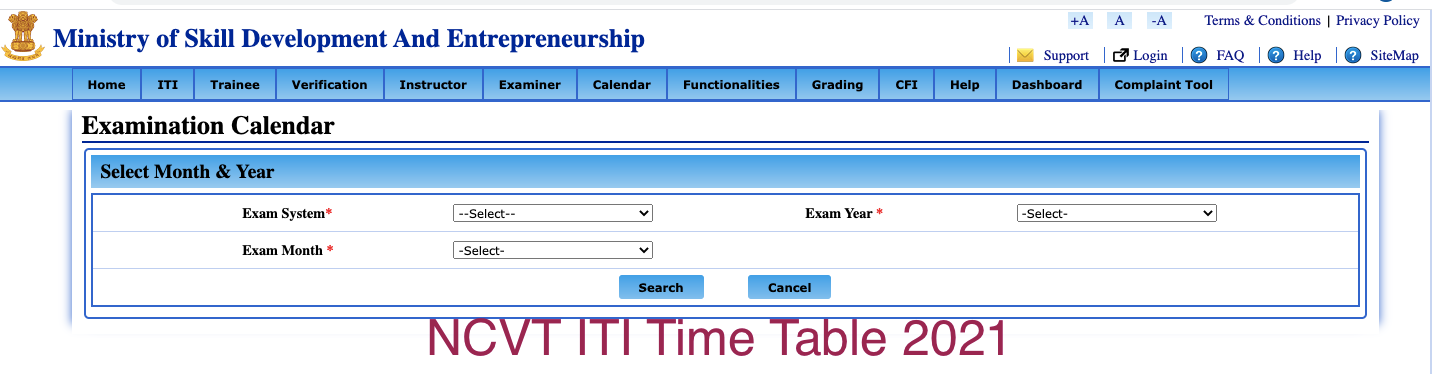 NCVT ITI Time Table 2024 | MIS Exam Routine | 1st 2nd 3rd 4th Semester ...