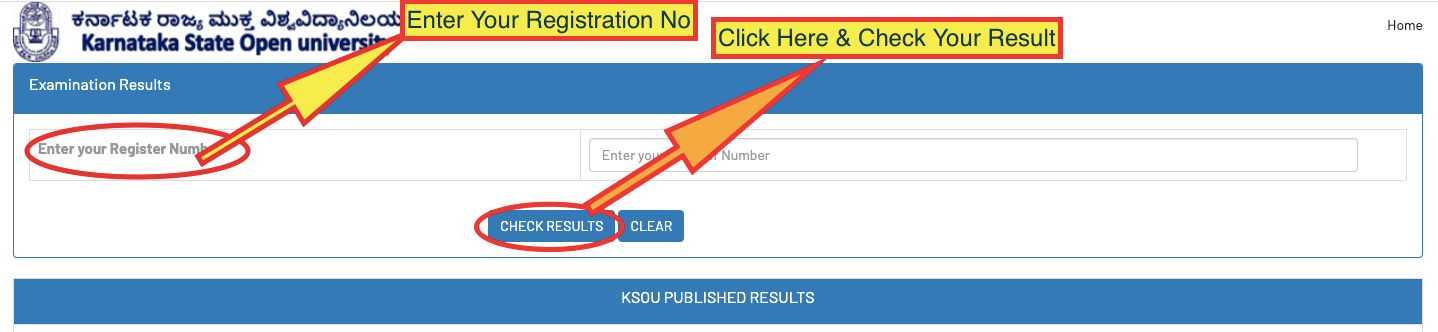KSOU Results 2023; (Out) Karnataka State Open University Mysore UG, PG