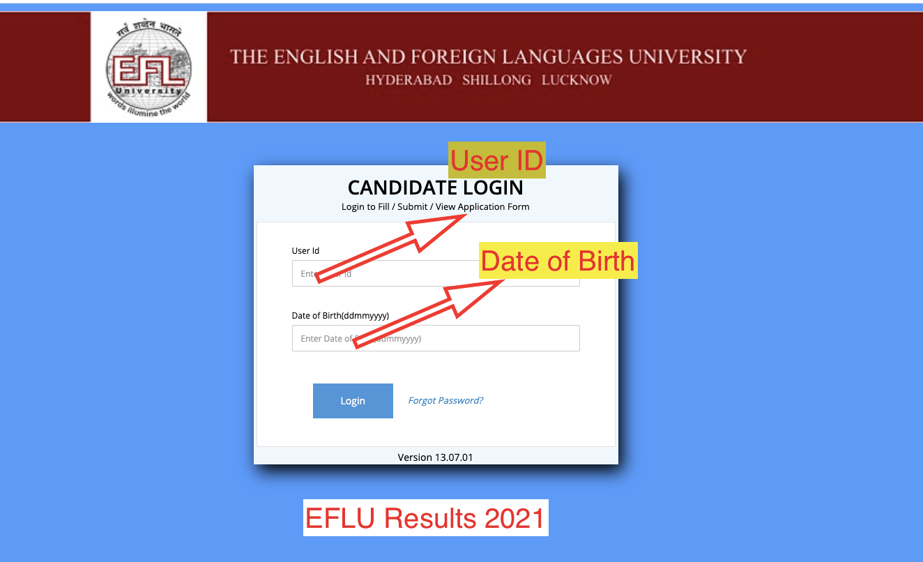 EFLU Results 2024 | Merit List, Cut Off Marks | Check EFLU Result Online