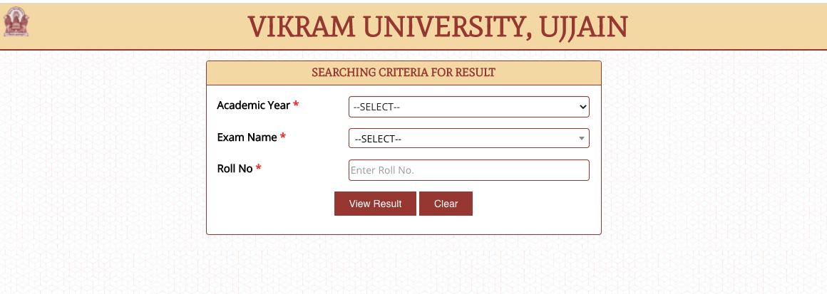 Vikram University Result 2025 VKU 1st 2nd 3rd 4th 5th 6th Sem Results ...