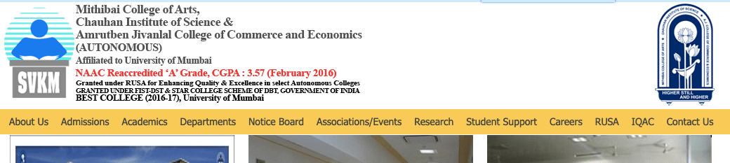 Mithibai College Merit list 2024 | 3rd Cut Off List Admission BA / BSc ...