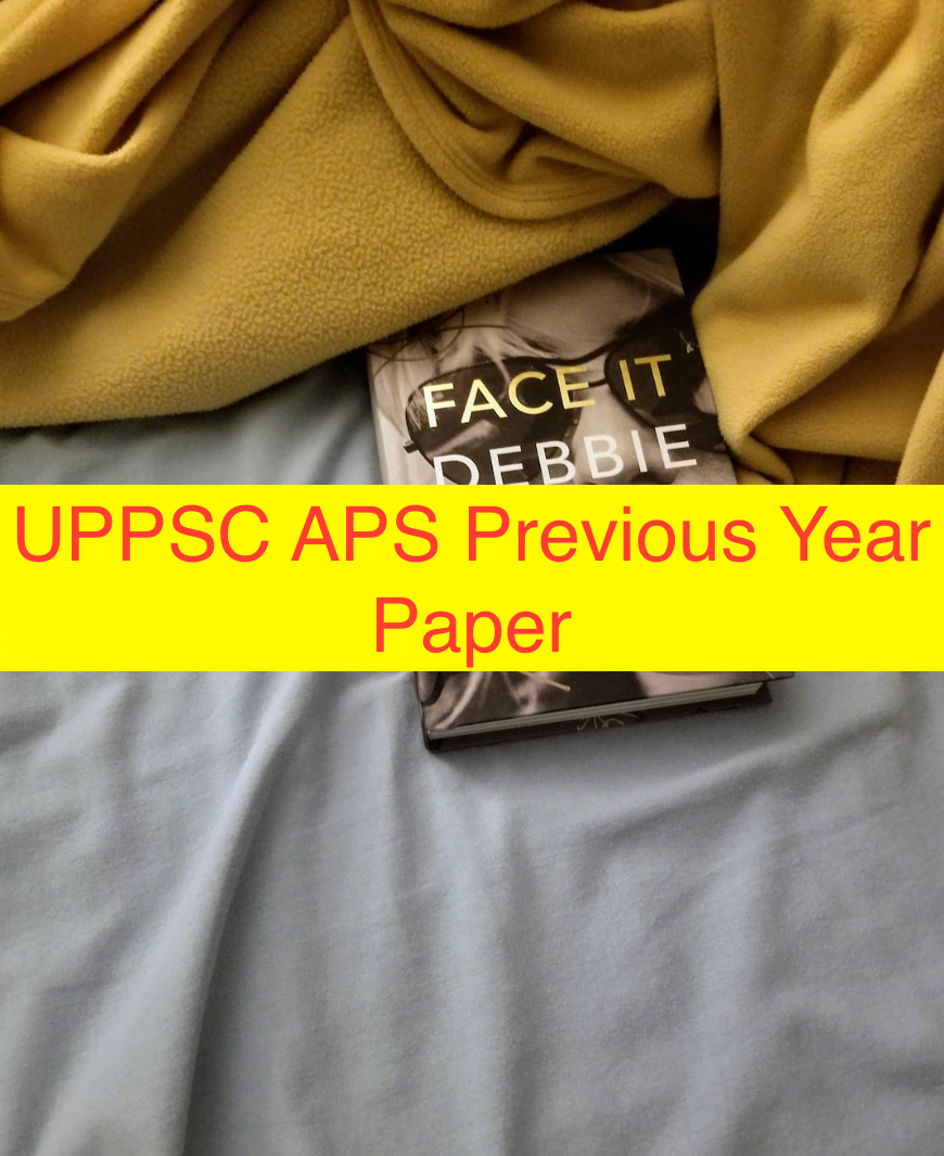 UPPSC APS Previous Year Paper Download PDF