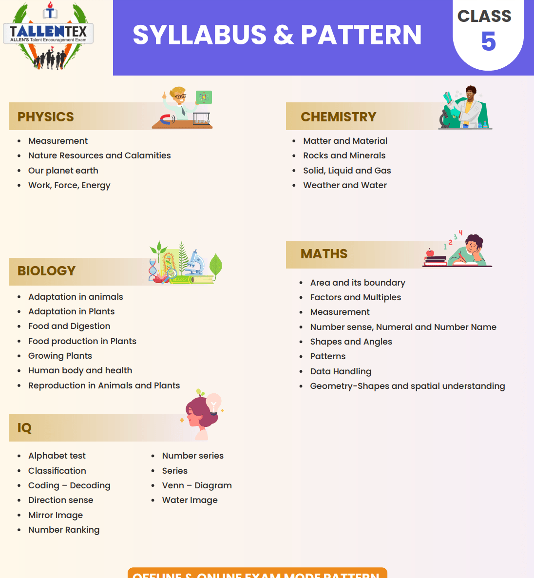 TALLENTEX Previous Year Question Paper Download PDF