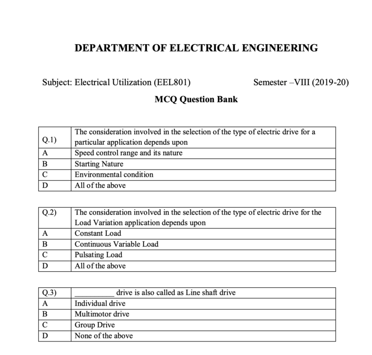 DBATU Previous Year Question Papers for B Pharmacy Download PDF