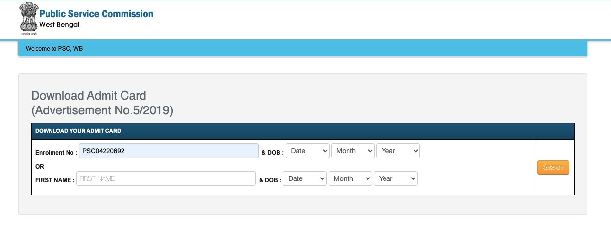 PSC Clerkship Admit Card 2025 Download Exam Date & Hall Ticket @psc.wb ...