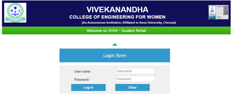 VCEW Student Login Result 2024 {Out} Download Marksheet @www.vcew.ac.in