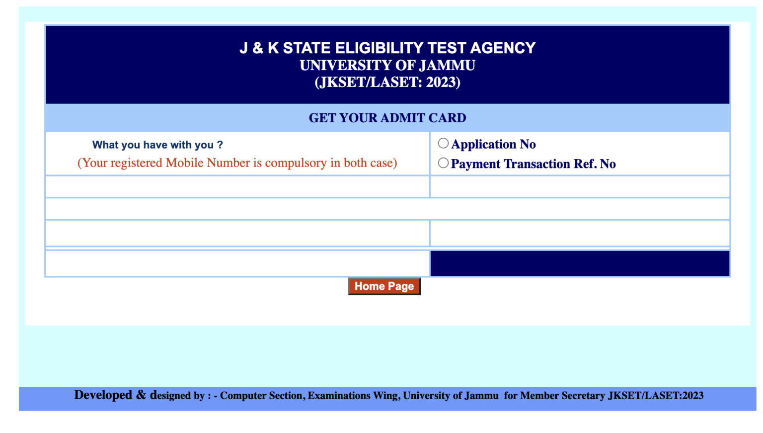 Jammu University Admit Card 2024 Download jucc.in {All Semester}