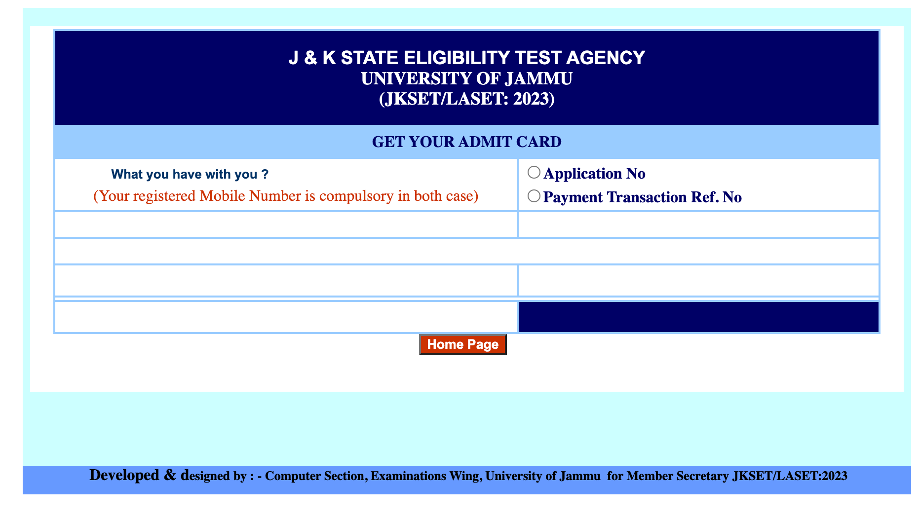 Jammu University Admit Card 2024 Download jucc.in {All Semester}