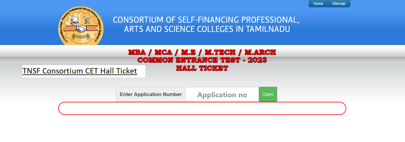 TNSF Consortium CET Hall Ticket 2023 Download Hall Ticket & Exam Date