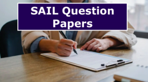SAIL MT Previous Year Question Paper - Download {Solved} PDF, Model Practice Set