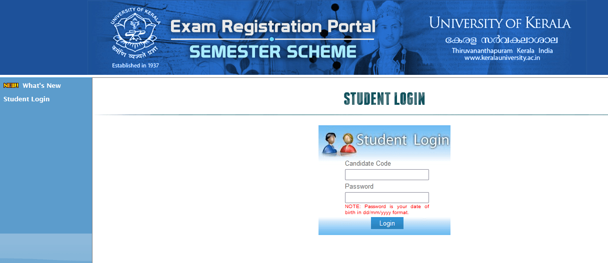 Kerala University Student Login 2024 Online {Direct Link Out} @www ...