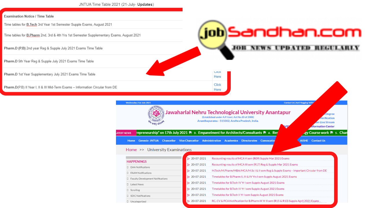JNTUA Time Table 2023 Out 1st 2nd 3rd 4th 5th 6th Semester Exam Date JNTUA Time Table 2023 Out 1st 2nd 3rd 4th 5th 6th Semester Exam Date